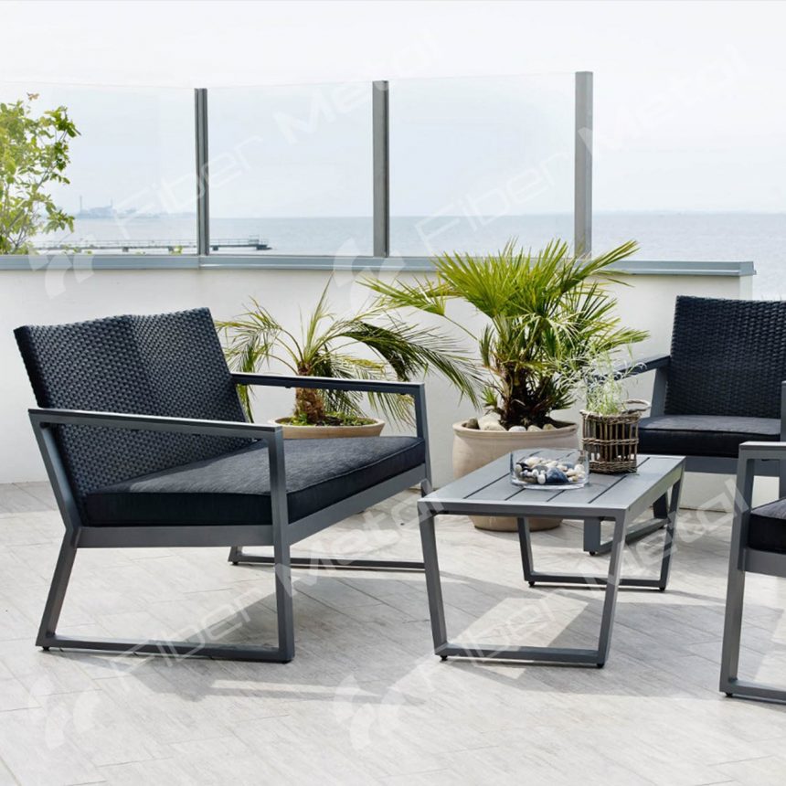 Bahçe Mobilyaları - Fiber Metal