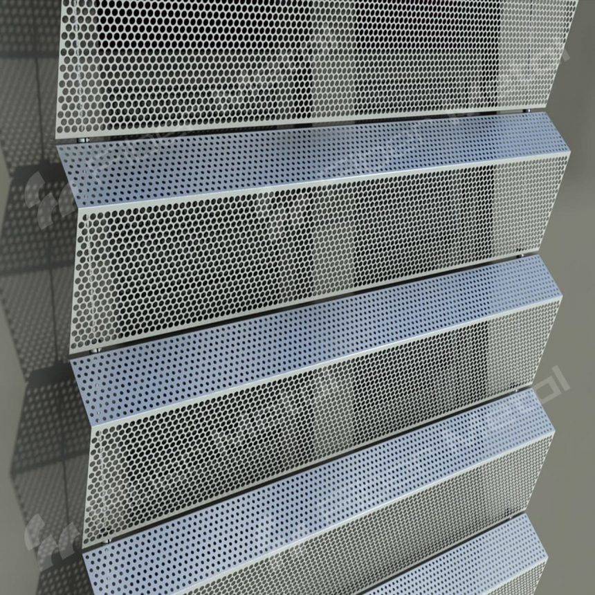 Perfore Delikli Sac - Fiber Metal